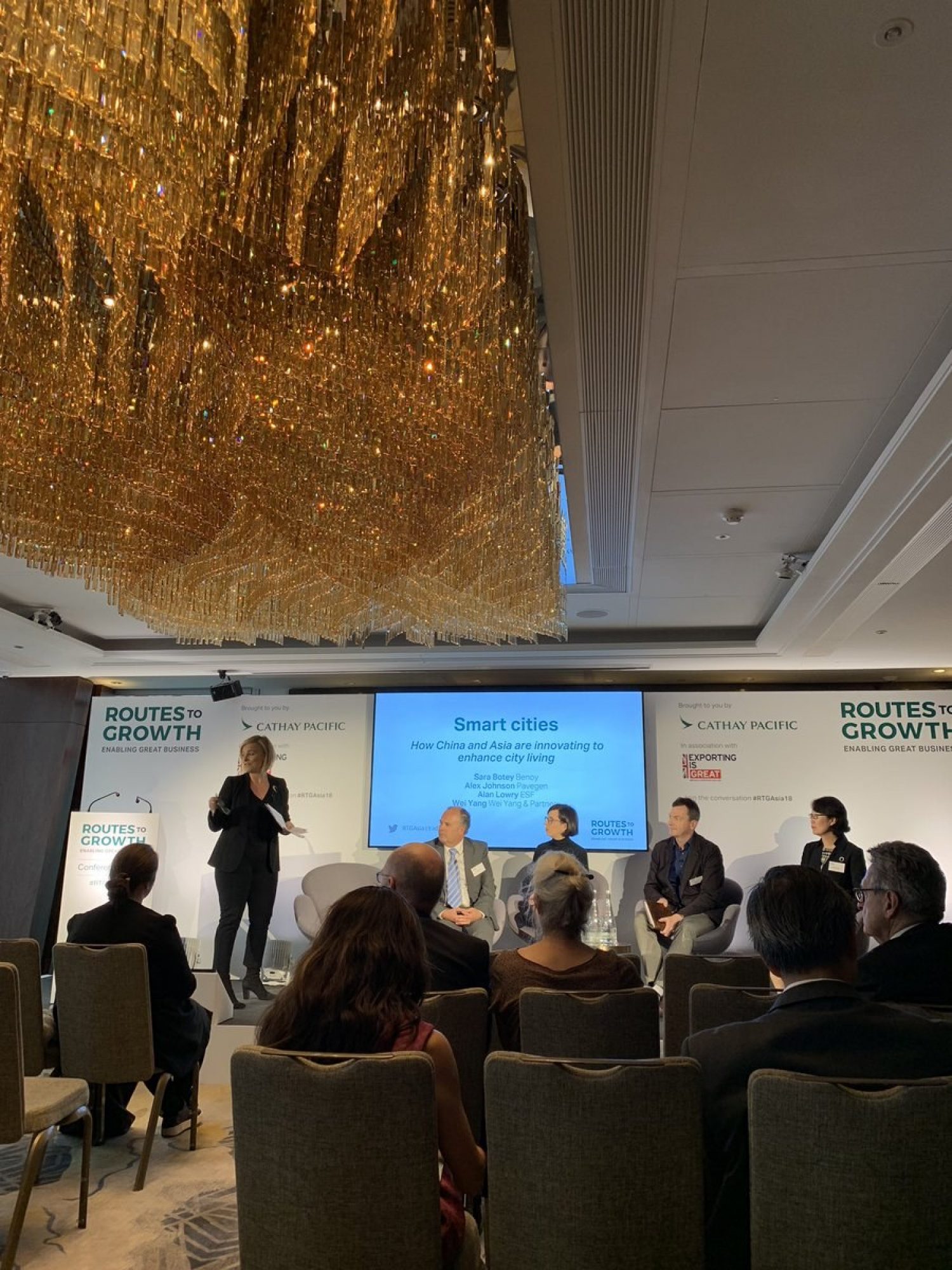 Sara Botey 出席Routes to Growth 论坛 | 新闻