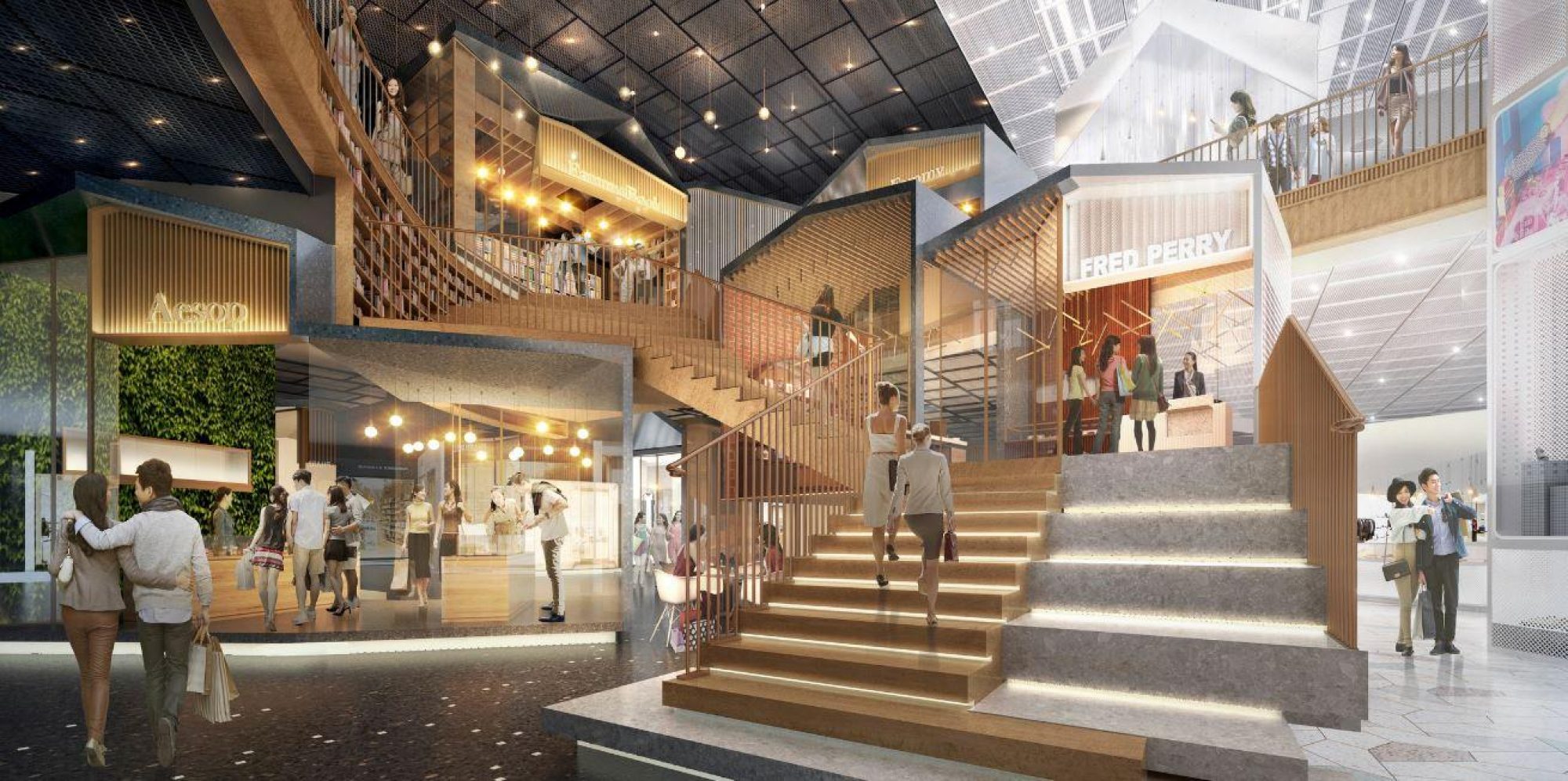 Benoy leads Interior Design for Grand Shopping Center in Chengdu | News