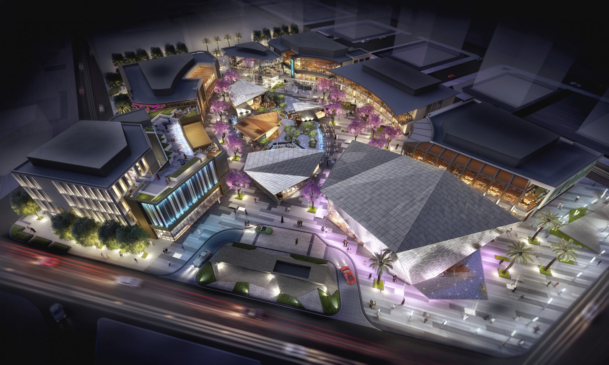 Benoy’s award-winning scheme Ajdan Walk, Saudi Arabia launches tonight ...