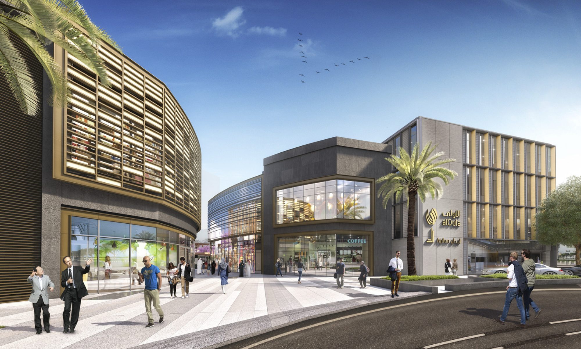 Benoy’s award-winning scheme Ajdan Walk, Saudi Arabia launches tonight ...