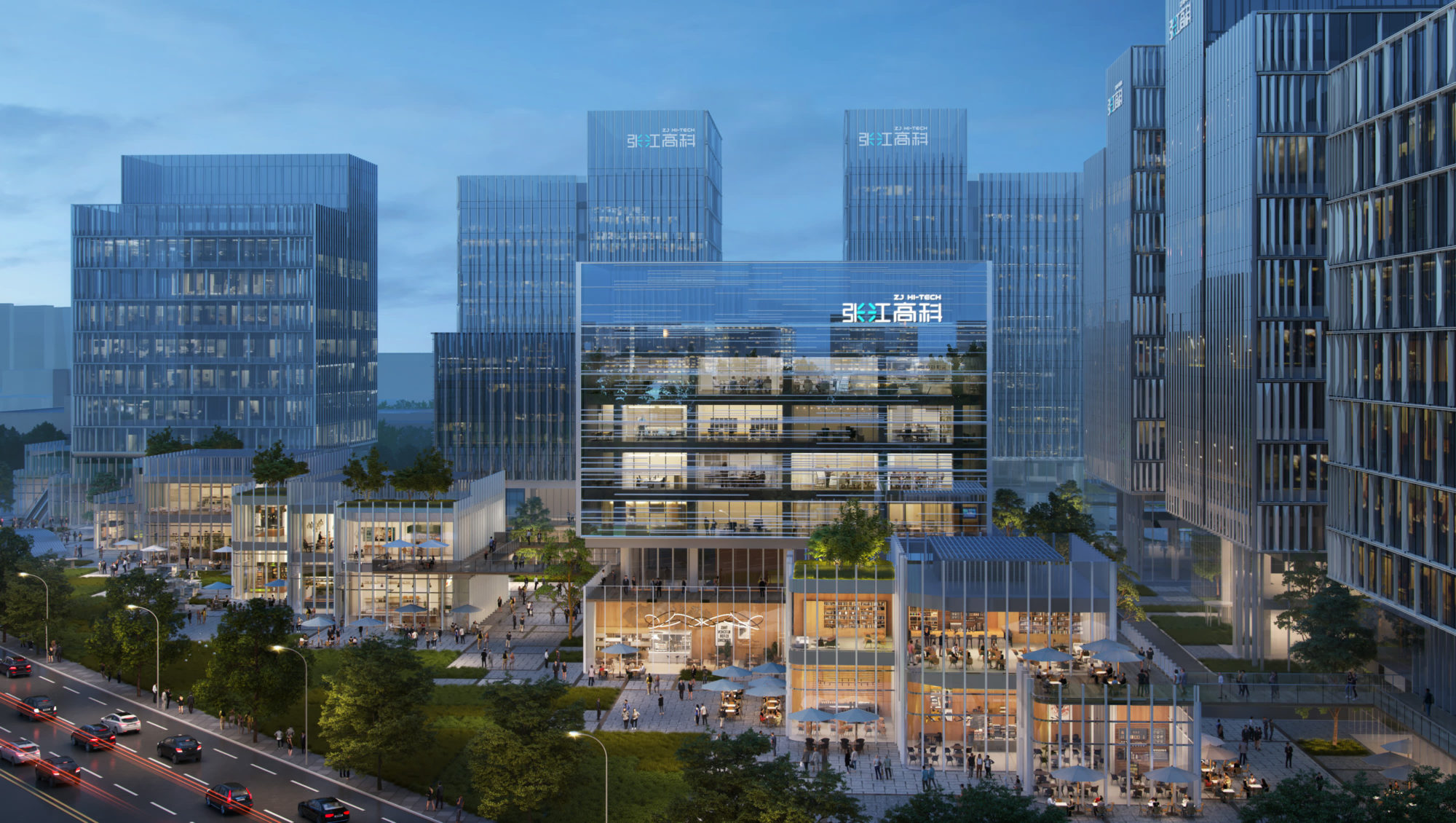 The new poetry of the Zhangjiang Hi-Tech Zhoupu Office Park | News