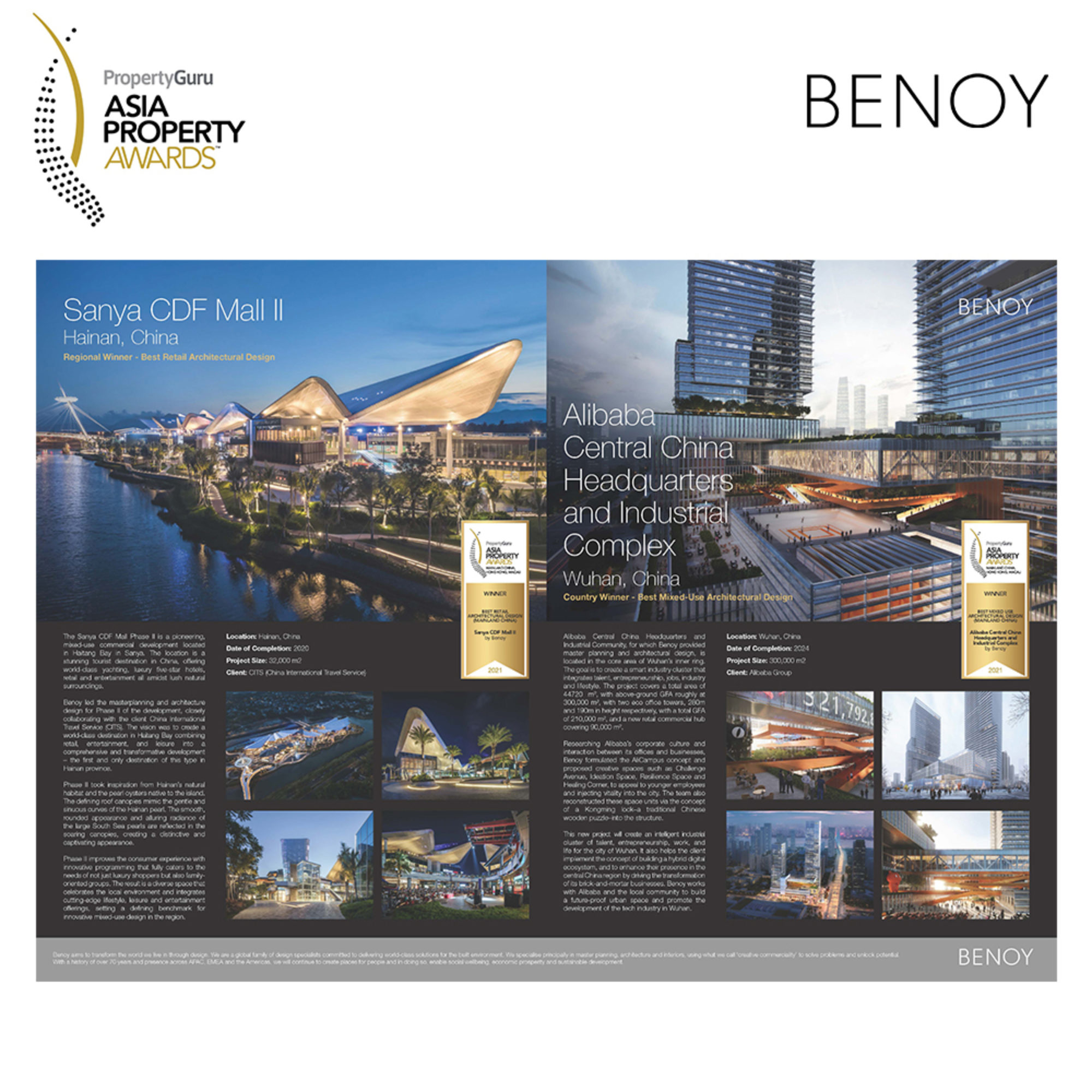 Benoy's award-winning projects featured in PropertyGuru's latest ...