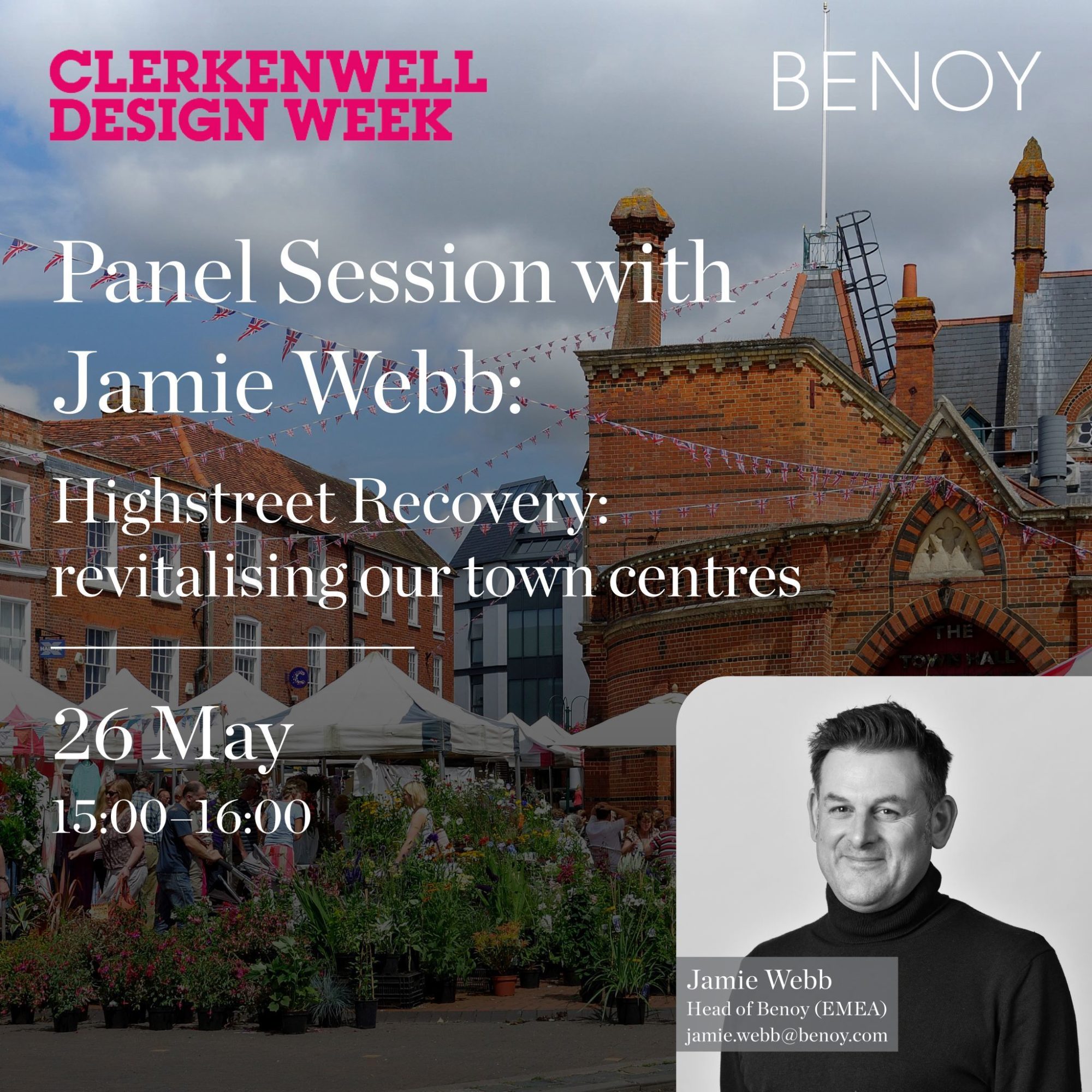 Jamie Webb to speak at Clerkenwell Design Week | News