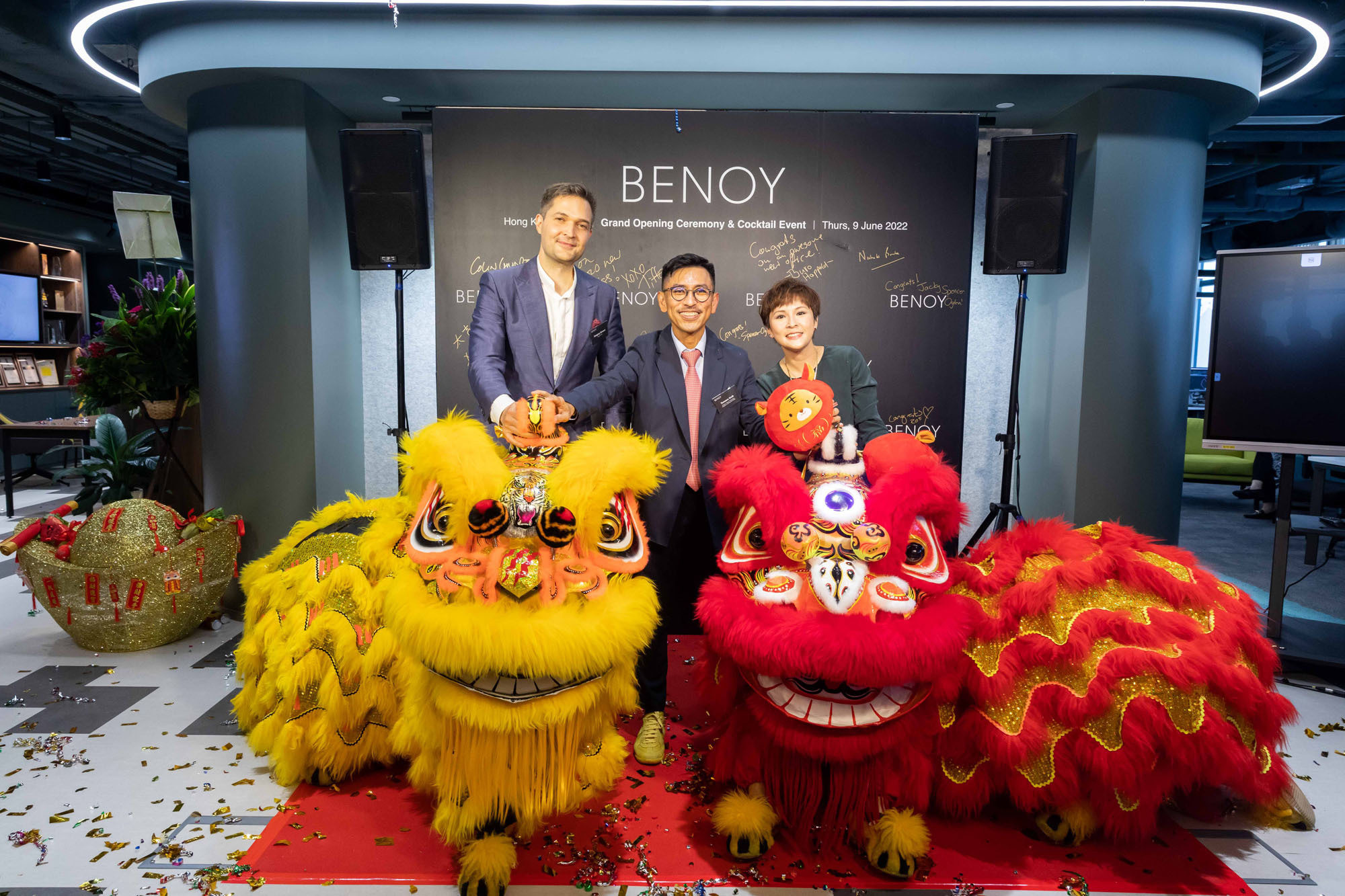 Benoy celebrates new Hong Kong Studio with Grand Opening Ceremony and ...