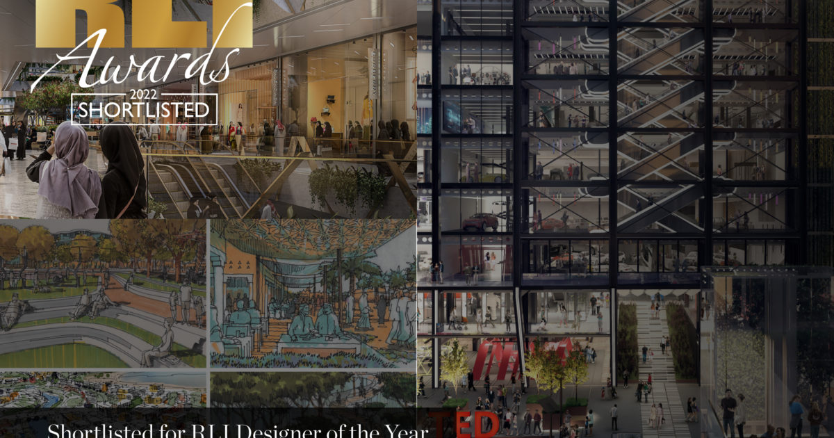 Benoy shortlisted for three RLI Awards | News