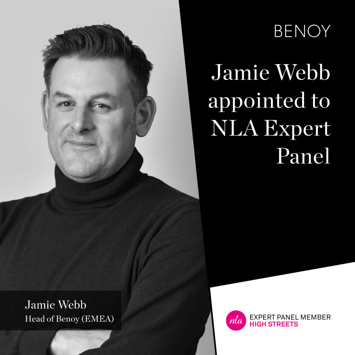 Jamie Webb appointed to NLA's Expert Panel on High Streets | News