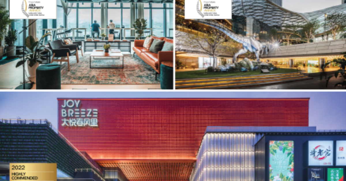 Benoy wins multiple 2022 PropertyGuru Asia Property Awards for Mainland ...