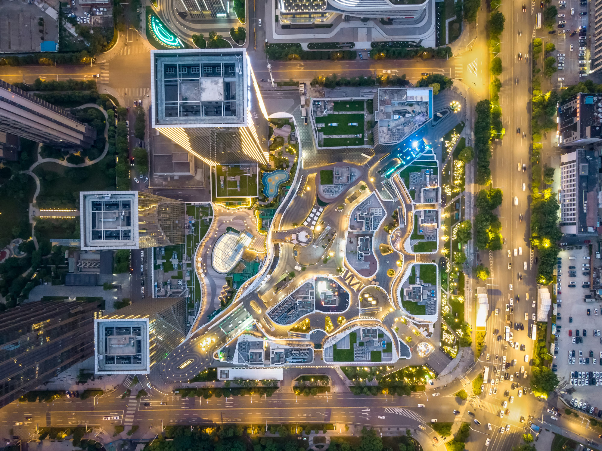 New Completed Project: Huafa Wuhan City Hub | News