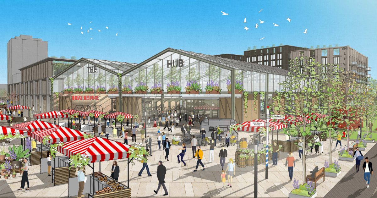 Benoy's West Bromwich Masterplan shortlisted for 2023 Planning Award | News
