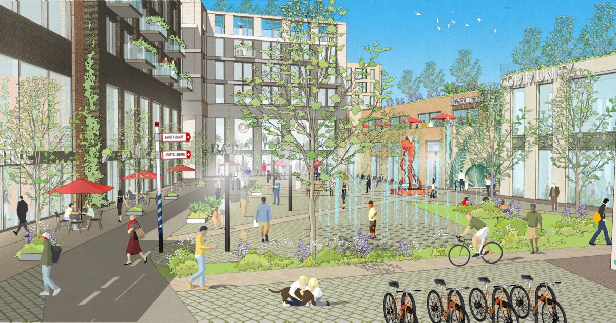 Benoy’s West Bromwich Masterplan wins 2023 Planning Award | News