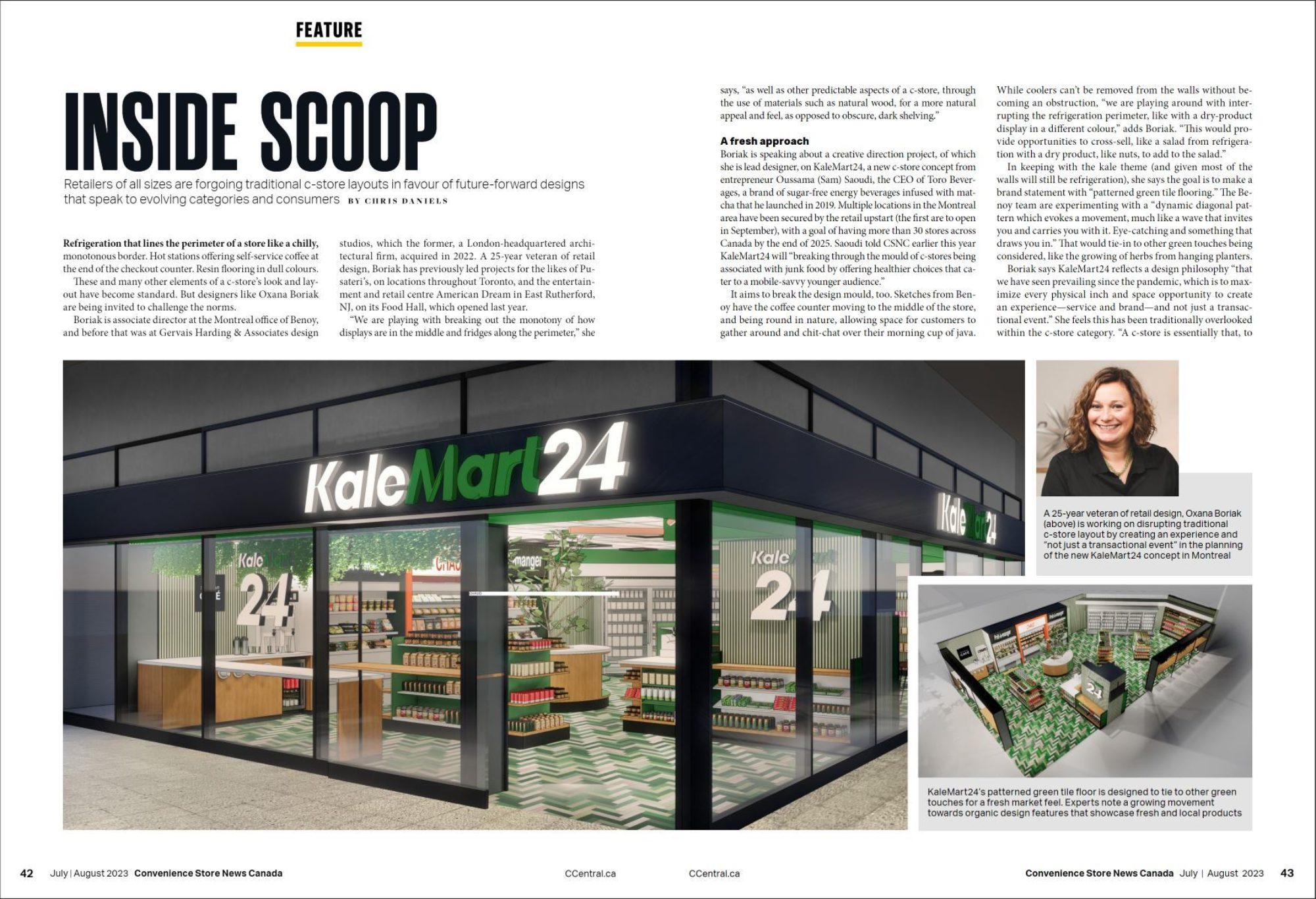 Associate Director Oxana Boriak speaks to C-Store News Canada about ...