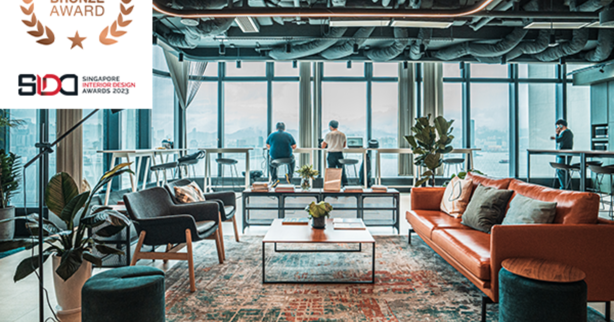 Benoy's Hong Kong Studio awarded at SIDA 2023 for Innovative Workspace ...