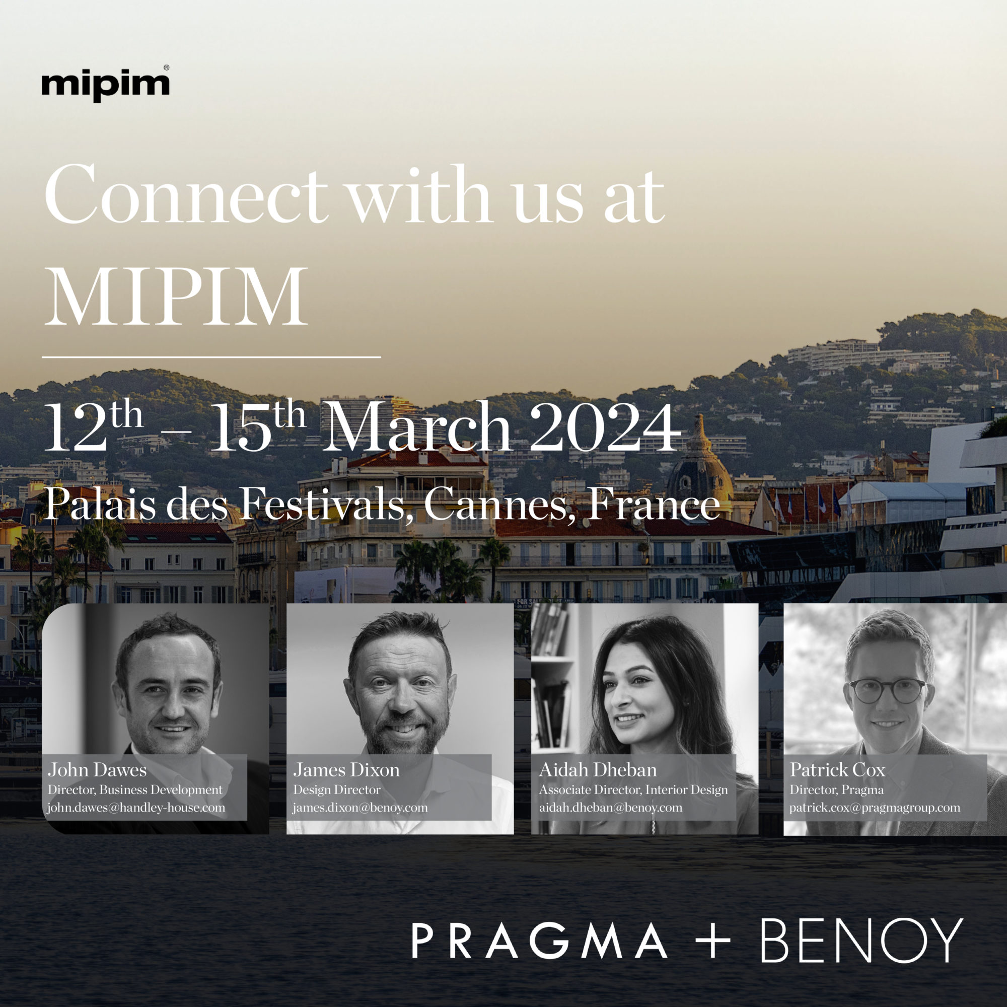Connect with us at MIPIM 2024 | News