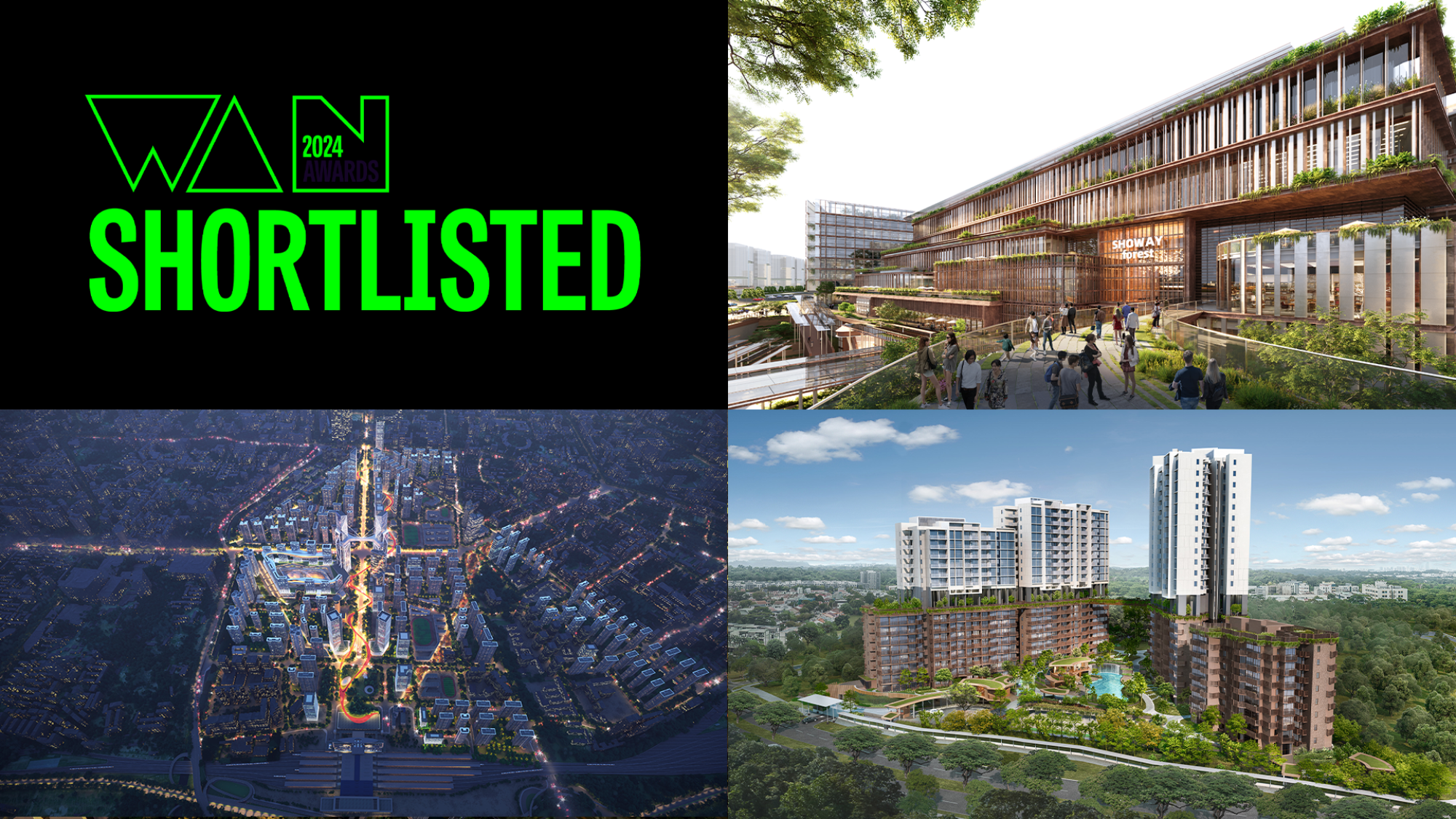 Three Benoy projects shortlisted at the 2024 WAN Awards | News