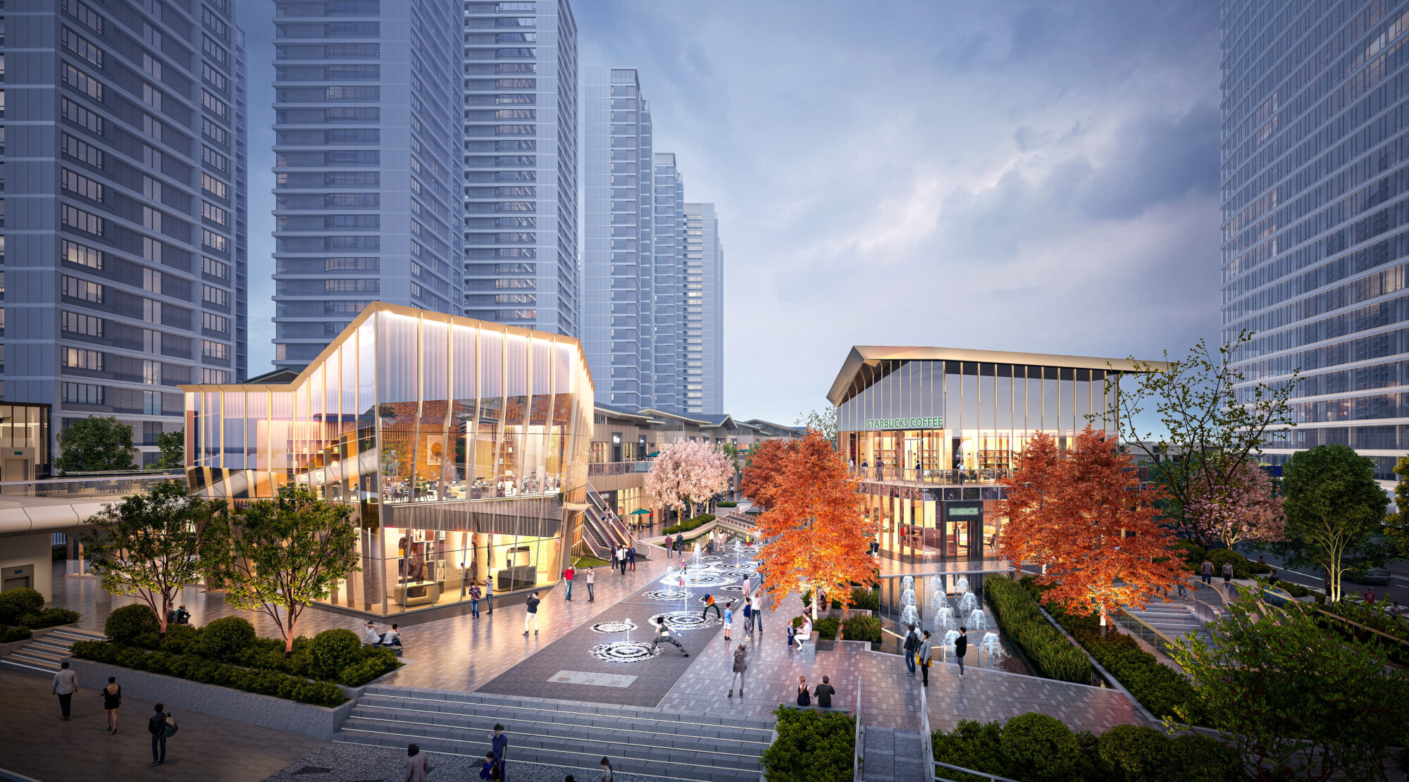 Benoy设计的金茂秦望水街项目方案揭幕 | 新闻