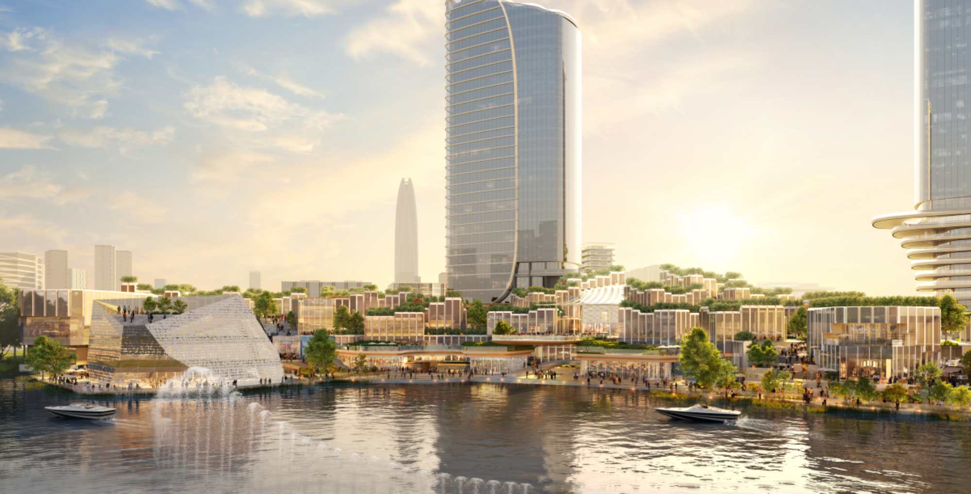 Benoy unveils new urban landmark in Ningbo: Heart of Minghu project | News