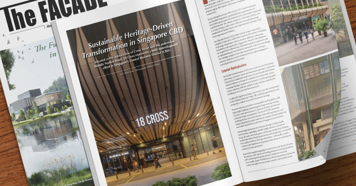 18 Cross featured in The Façade: bridging heritage and modernity in ...