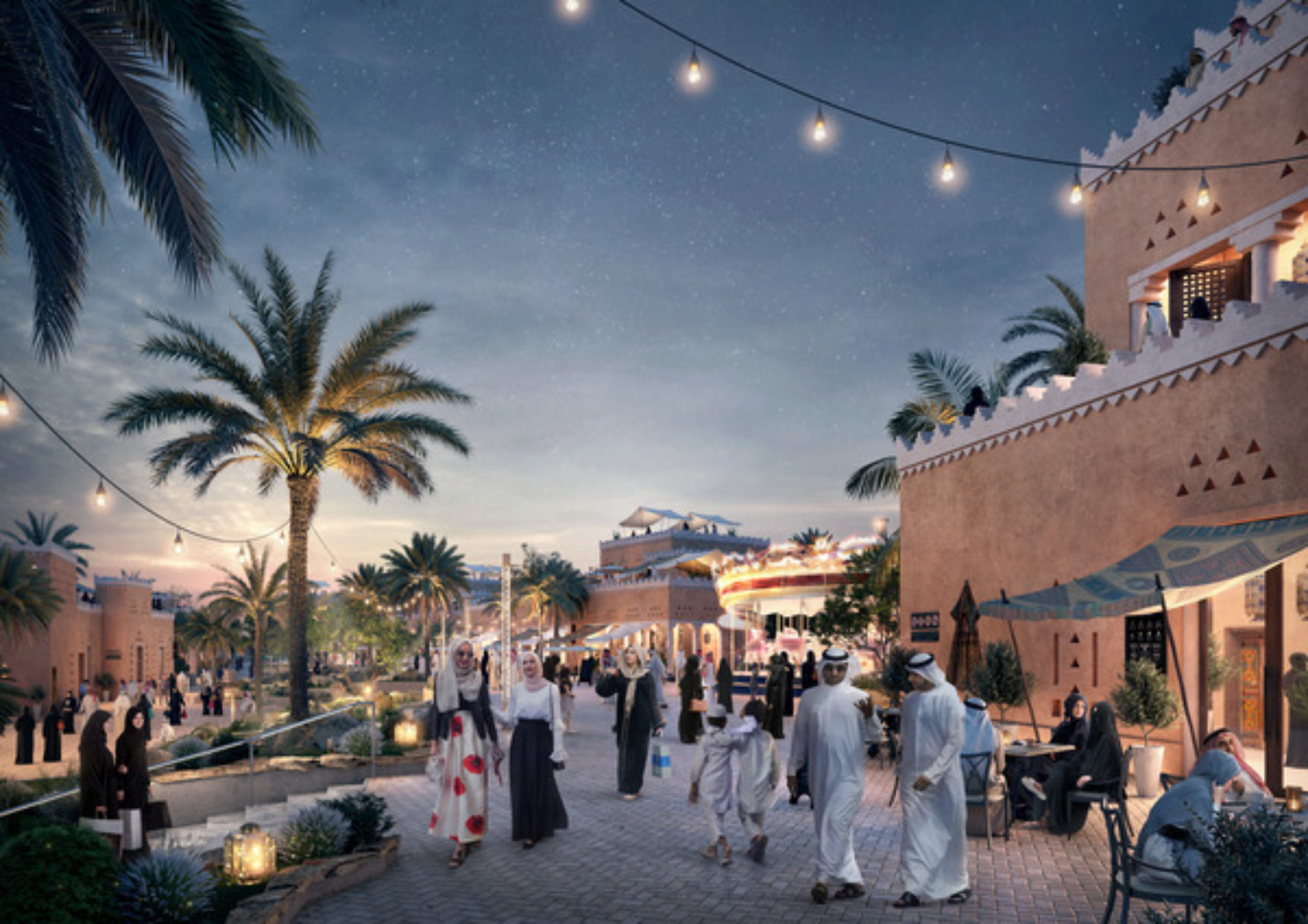 Al Bujairi, Riyadh, KSA | Projects | Benoy