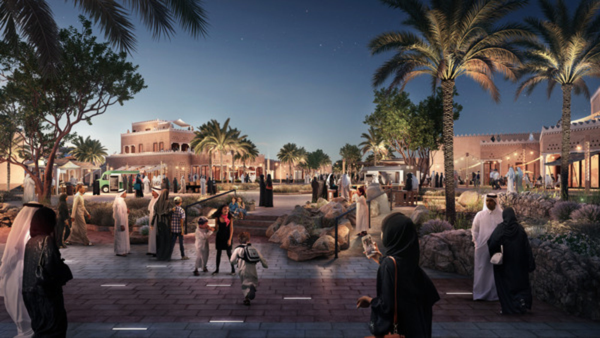 Al Bujairi, Riyadh, KSA | Projects | Benoy