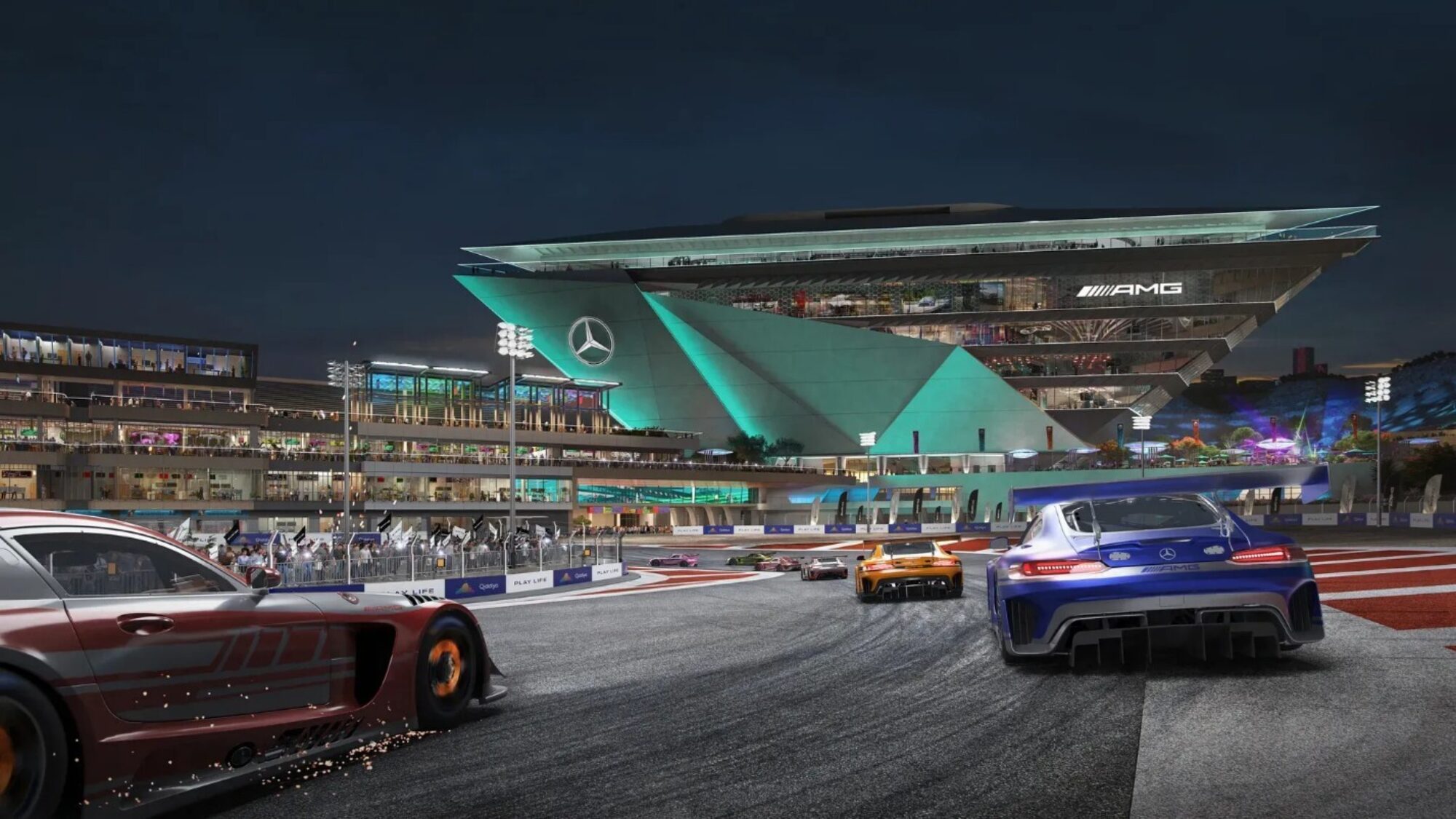 Mercedes-AMG World of Performance, KSA | Our work | Benoy