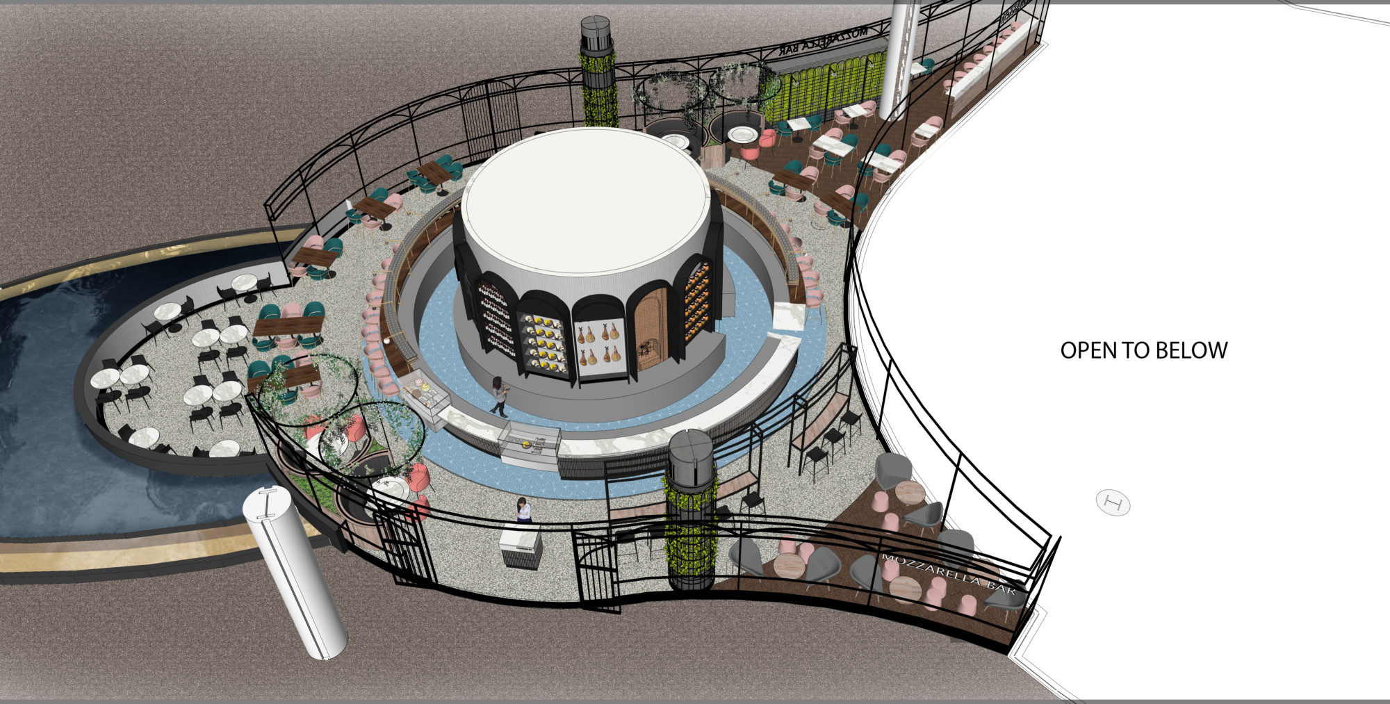 Mozarella Bar, American Dream, Greater New York, USA | Our work | Benoy