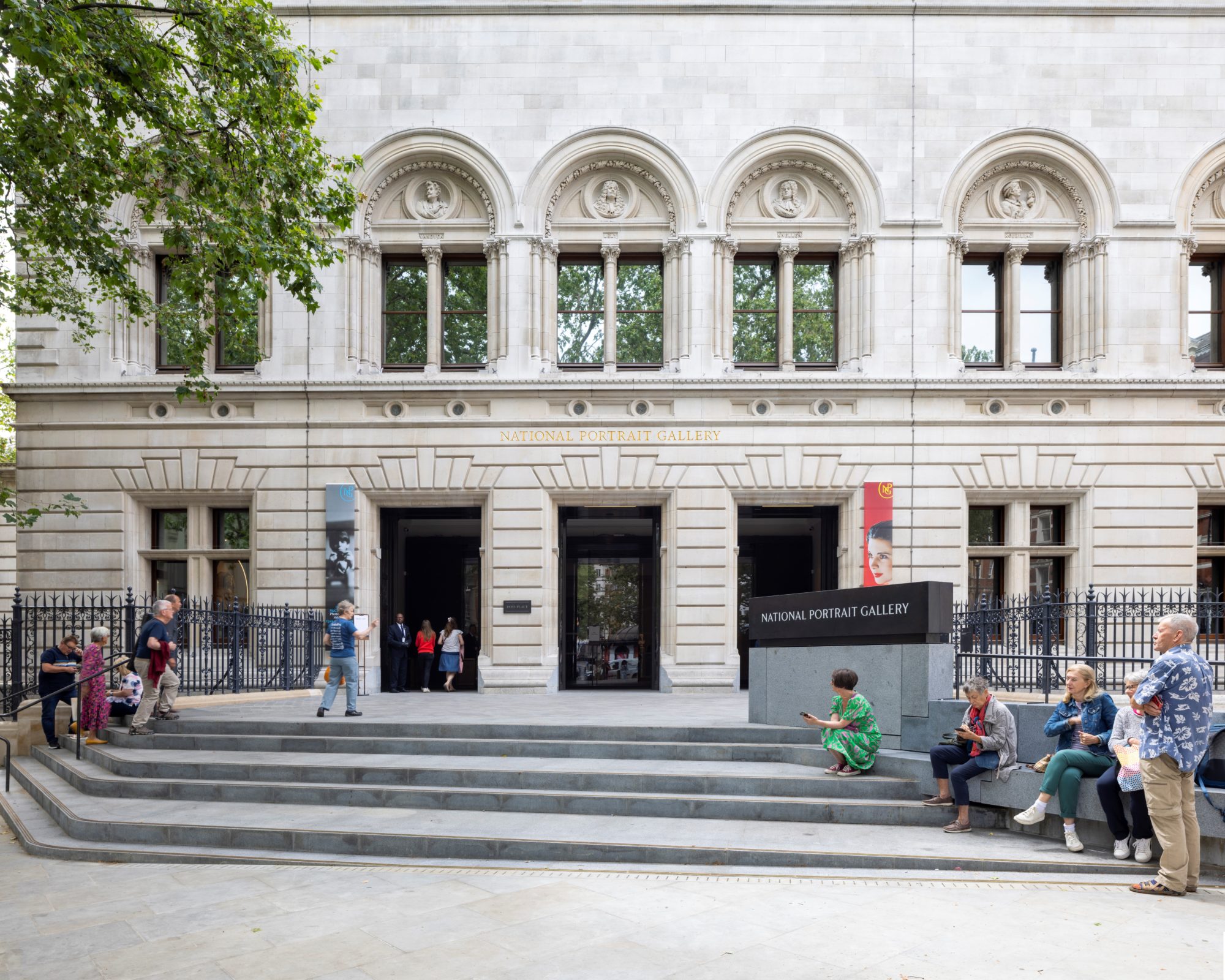 National Portrait Gallery: Wayfinding, London, UK | Our work | Benoy