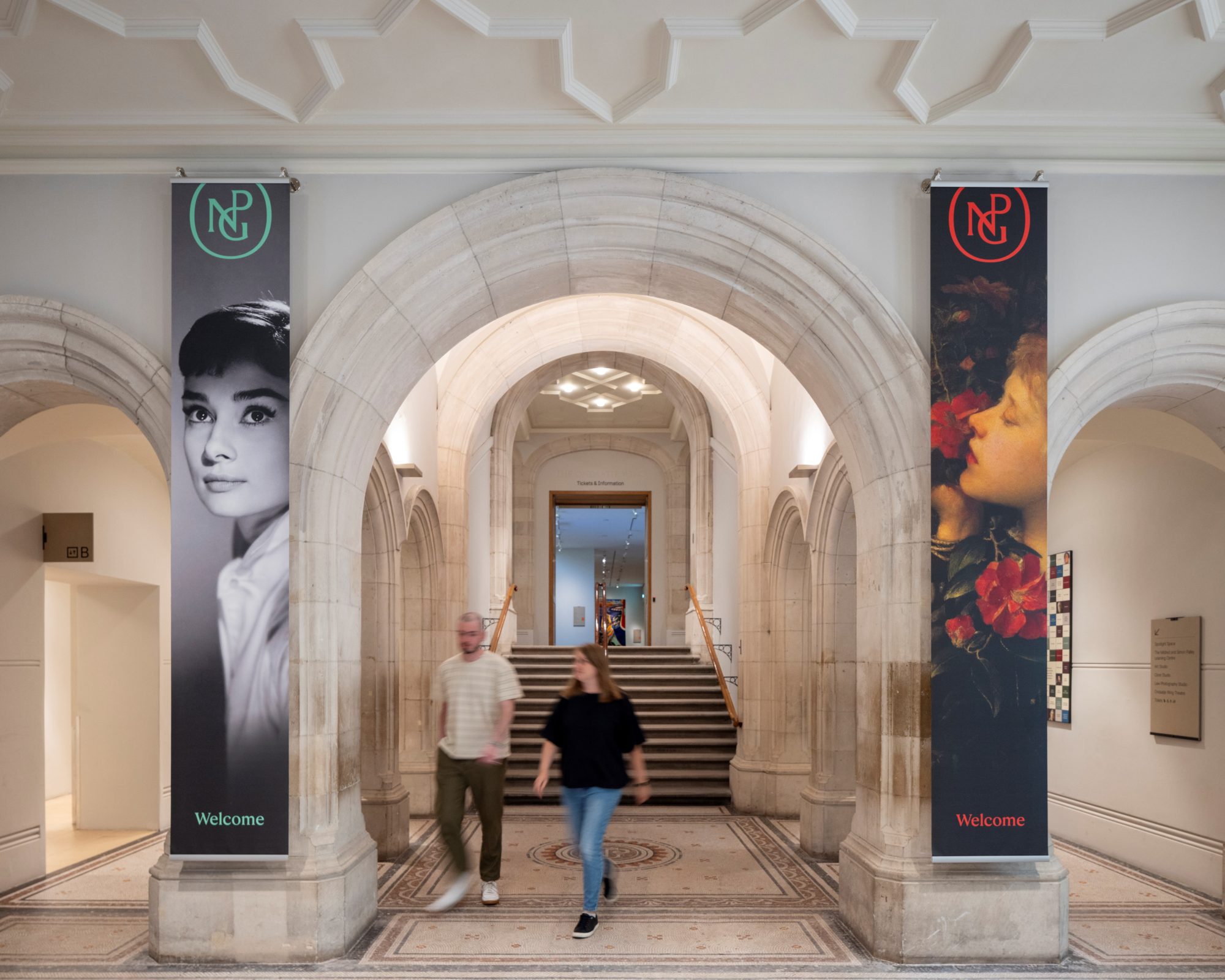 National Portrait Gallery: Wayfinding, London, UK | Our work | Benoy