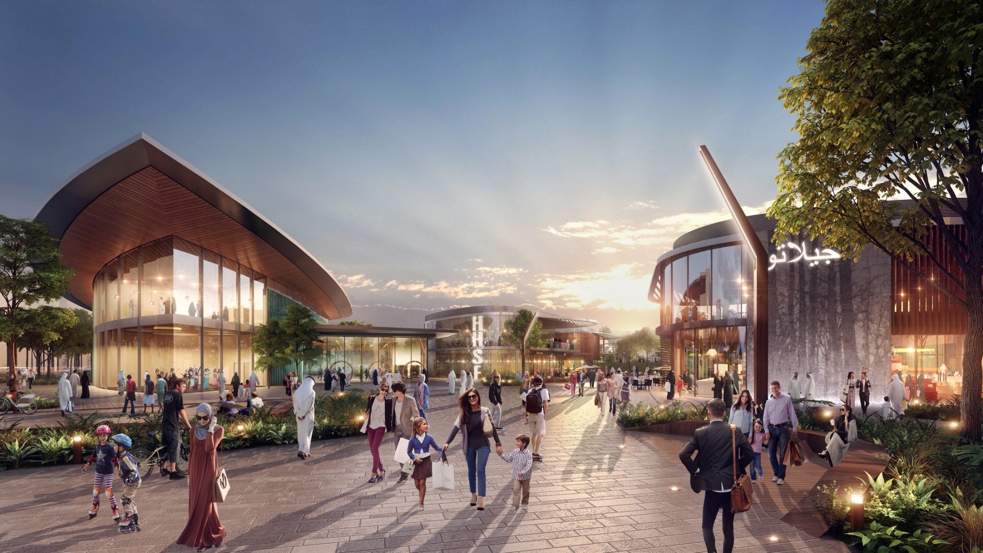 Sheikha Fatima Bint Mubarak Park, Abu Dhabi, UAE | Our work | Benoy