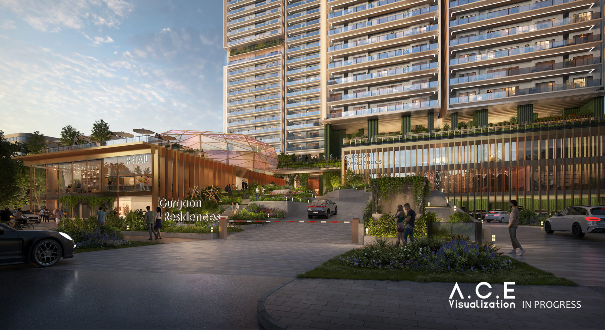 Signature Global Twin Towers, Gurgaon, India | Our work | Benoy