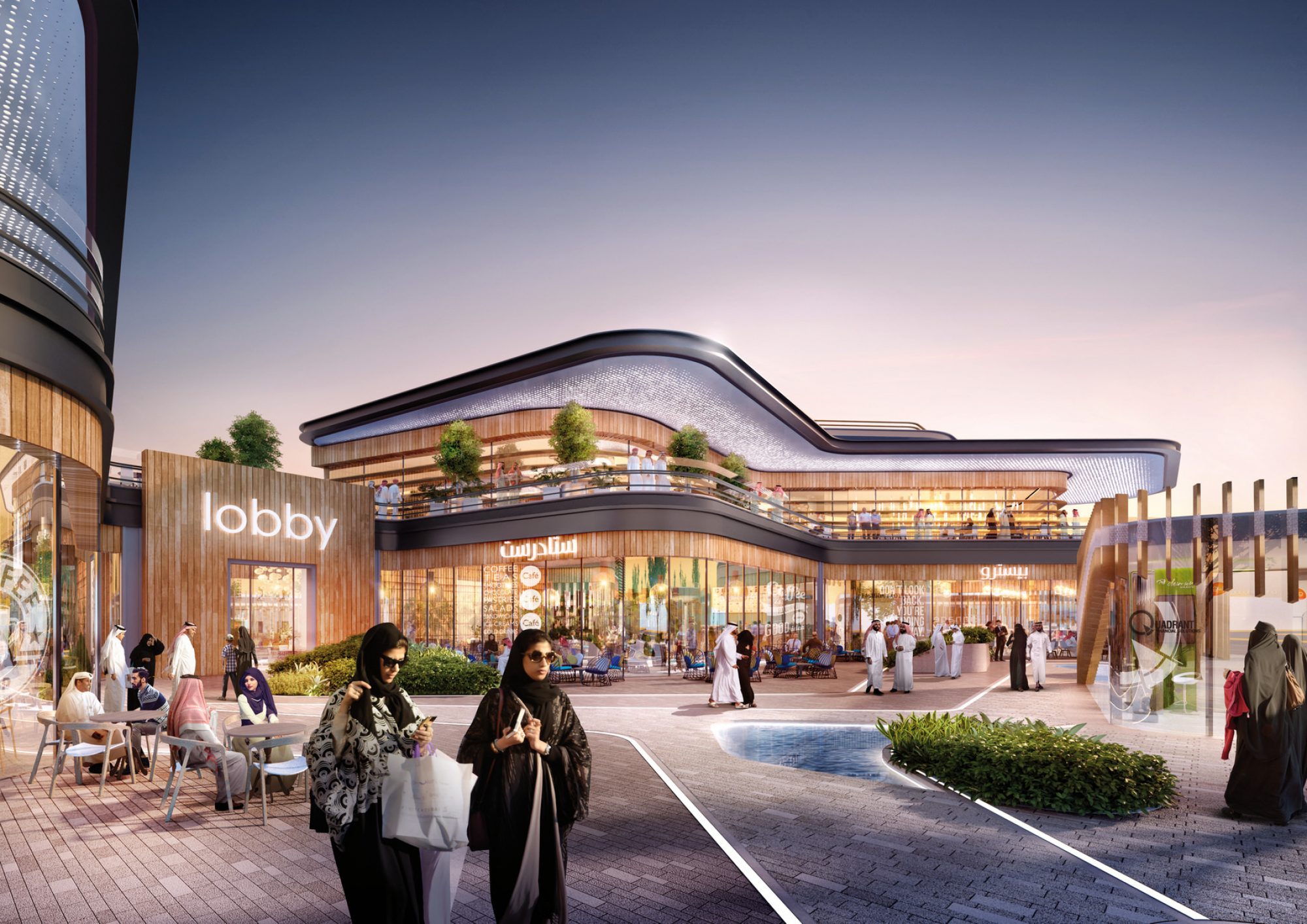 Mid Town - Tahlia Street, Riyadh, Saudi Arabia | Projects | Benoy