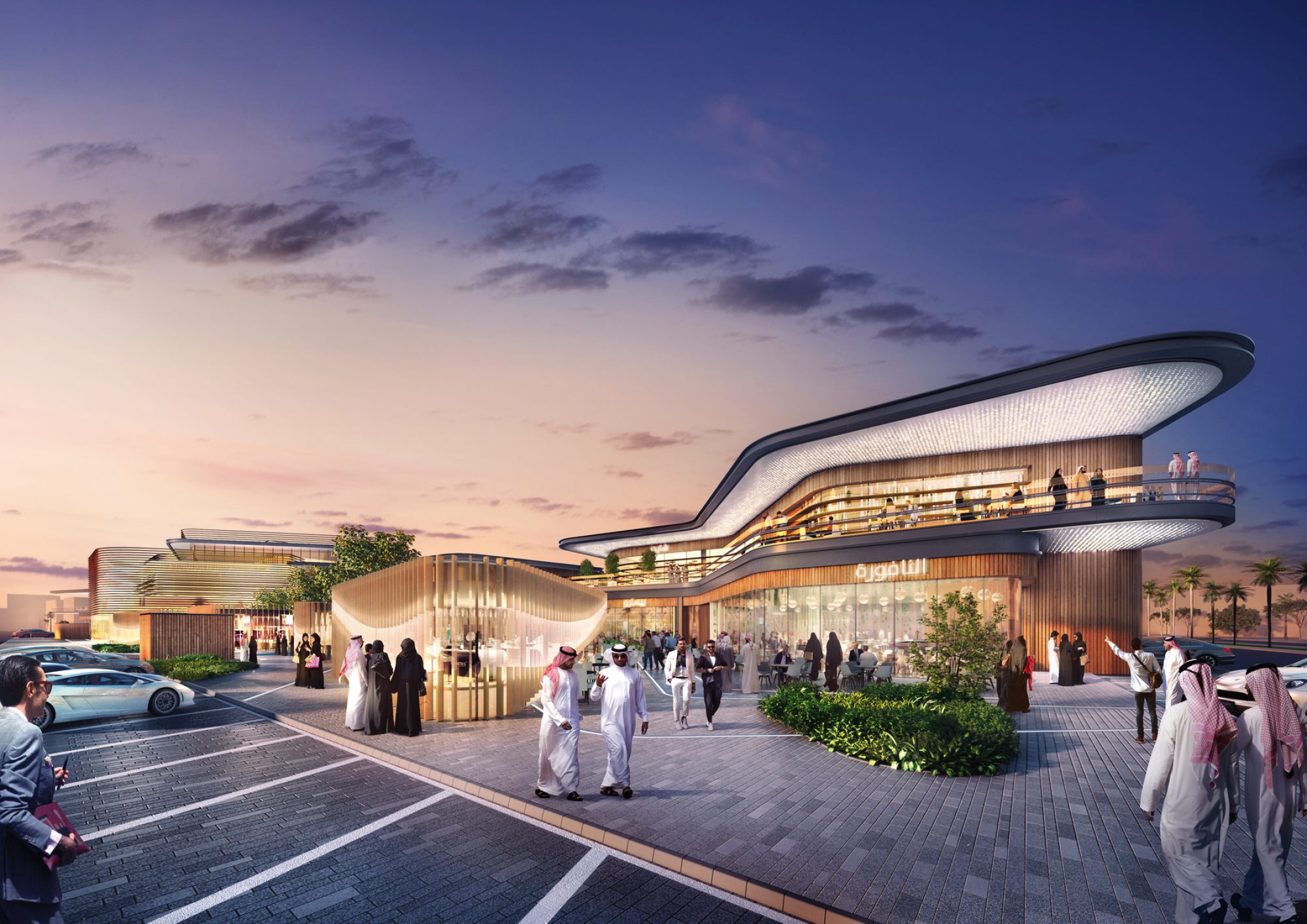 Mid Town - Tahlia Street, Riyadh, Saudi Arabia | Projects | Benoy